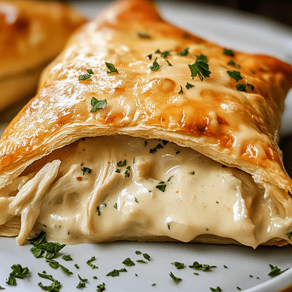 Crispy Air Fryer Chicken Alfredo Calzones You’ll Love – The Tastyy Fork