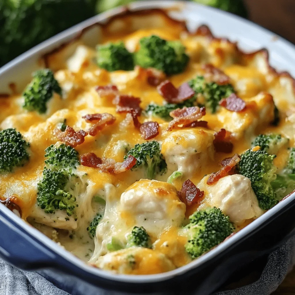 Cheesy Chicken Broccoli Rice Casserole For Quick And Easy Meals - The ...
