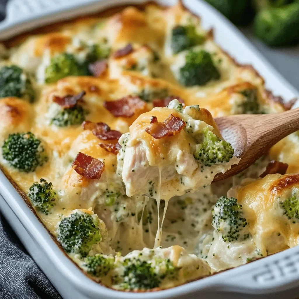 Cheesy Chicken Broccoli Rice Casserole For Quick And Easy Meals - The ...
