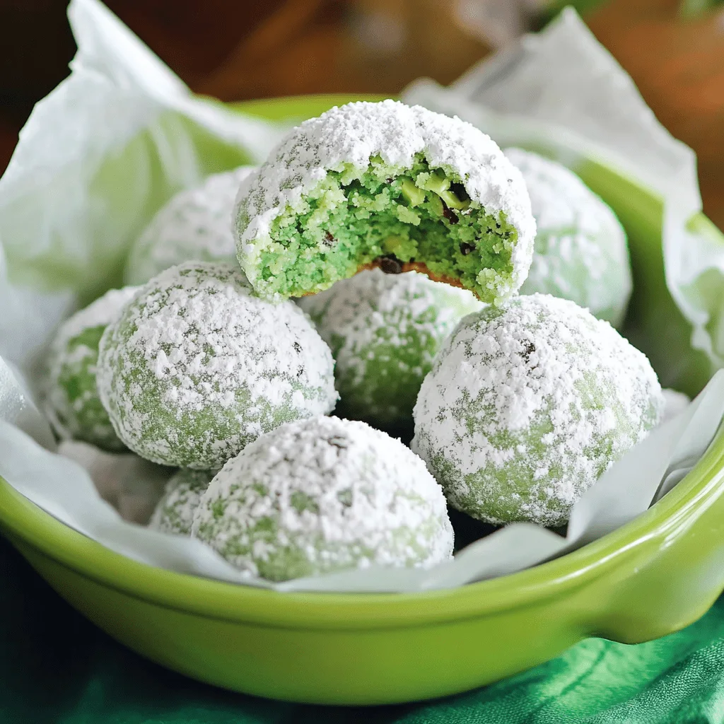 Mint Chocolate Chip Snowballs: A Festive Cookie Recipe - The Tasty Fork