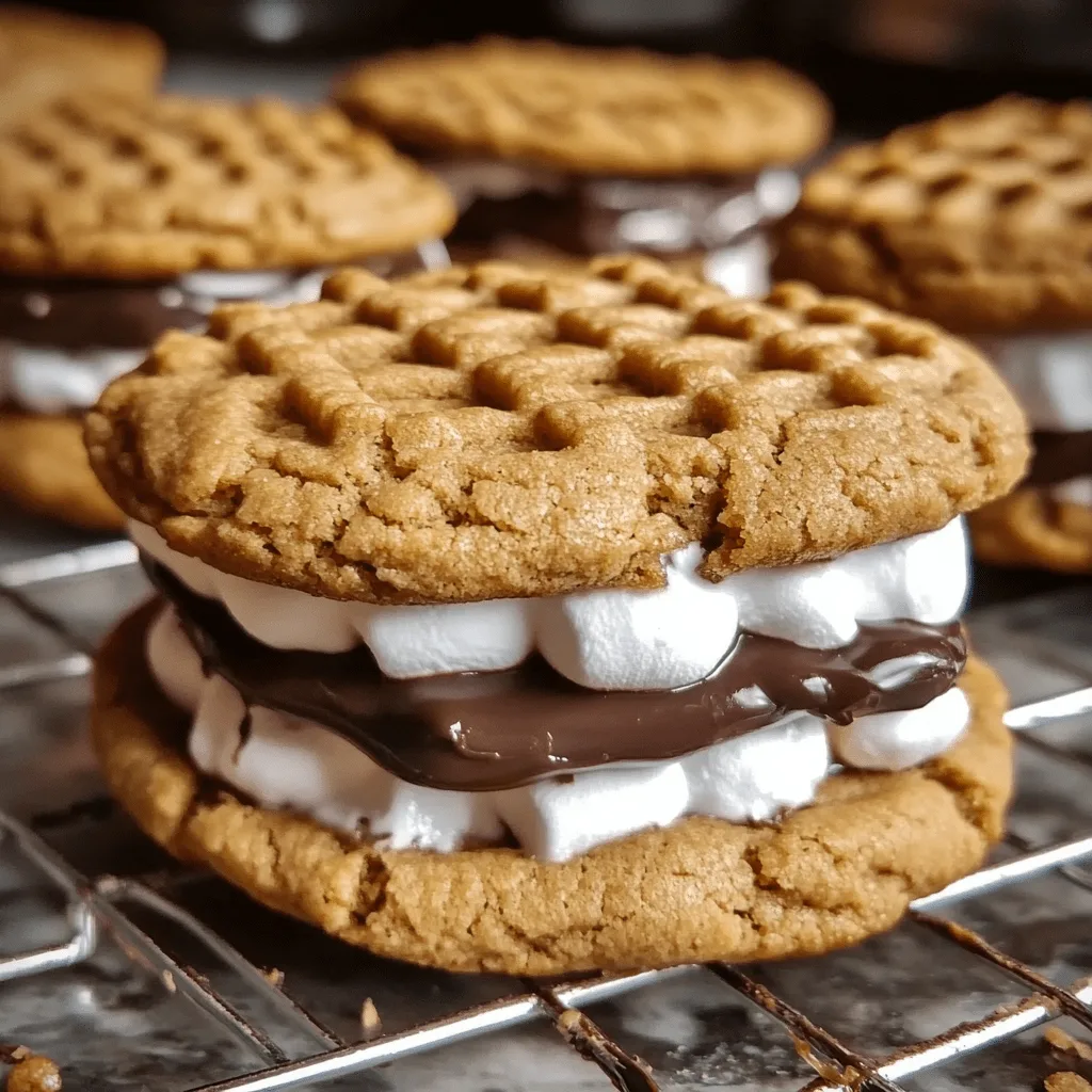 Easy Smores Cookies with a Peanut Butter Twist - The Tasty Fork