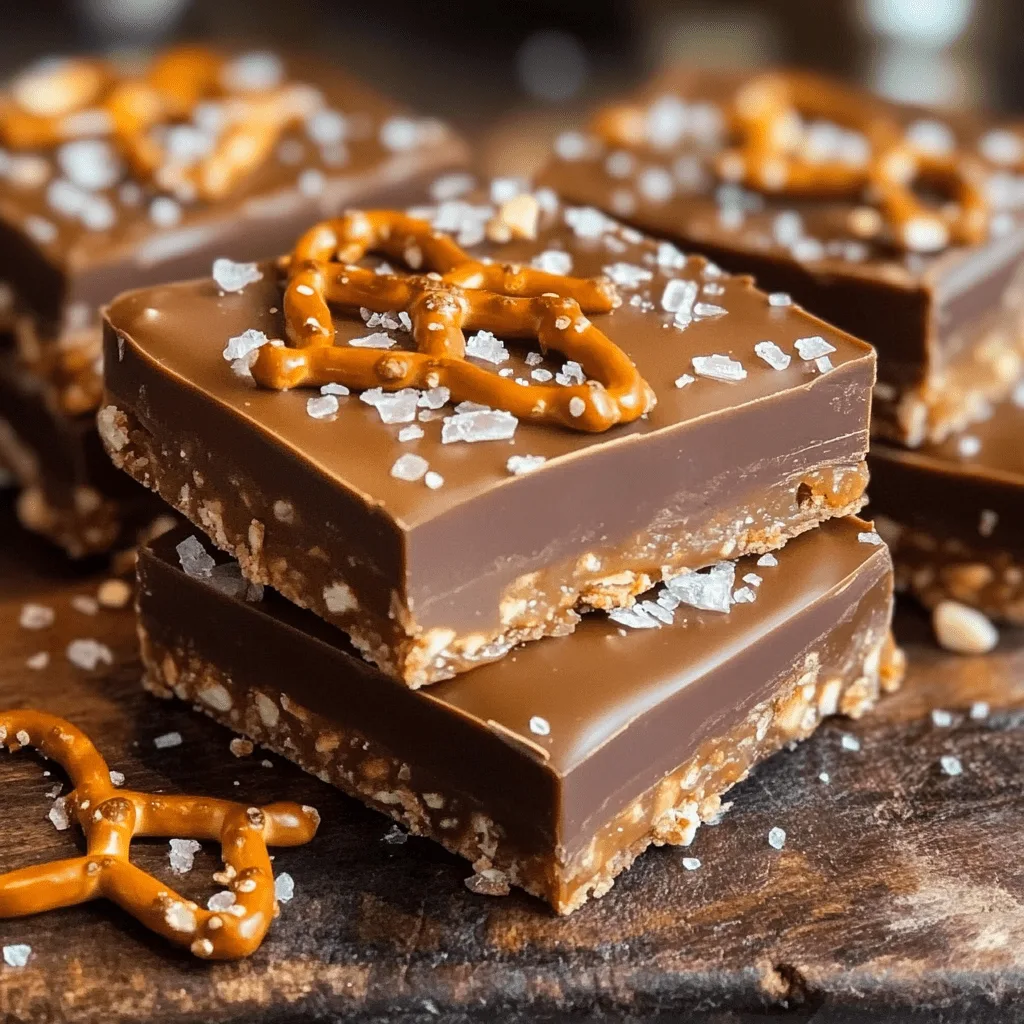 Easy No Bake Caramel Pretzel Cracker Bars Recipe - The Tasty Fork