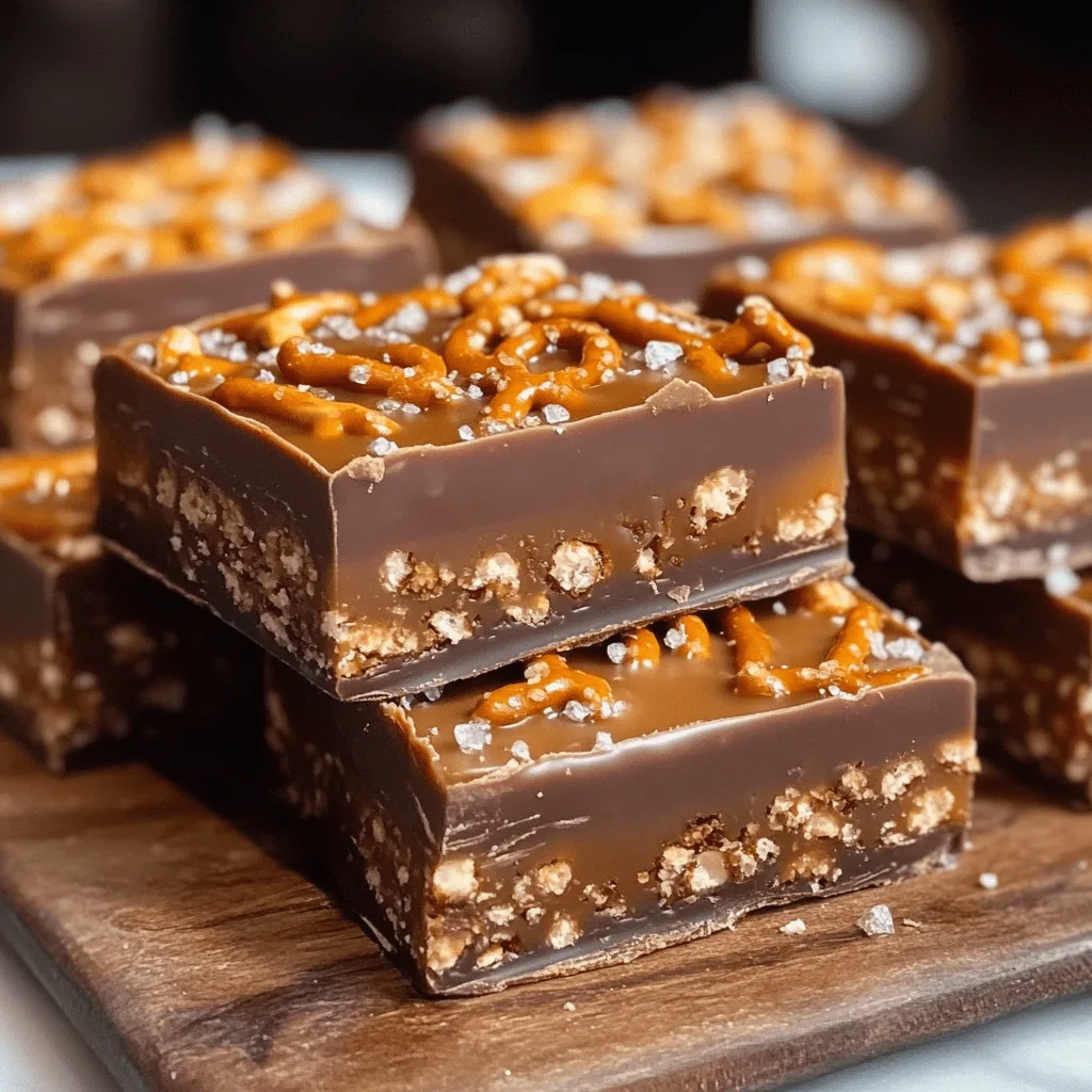 Easy No Bake Caramel Pretzel Cracker Bars Recipe - The Tasty Fork
