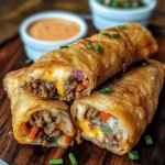 Voodoo Egg Rolls: A Spicy Cajun Appetizer with Sweet Chili Kick - The ...