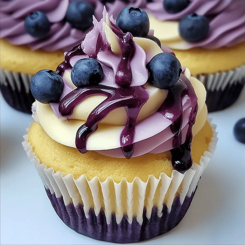 Sweet & Elegant: The Best Blueberry Cheesecake Cupcake Ideas - The ...