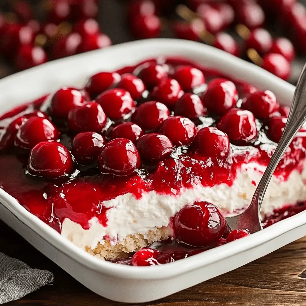 How To Make Cherries In The Snow Dessert Step-by-Step - The Tasty Fork