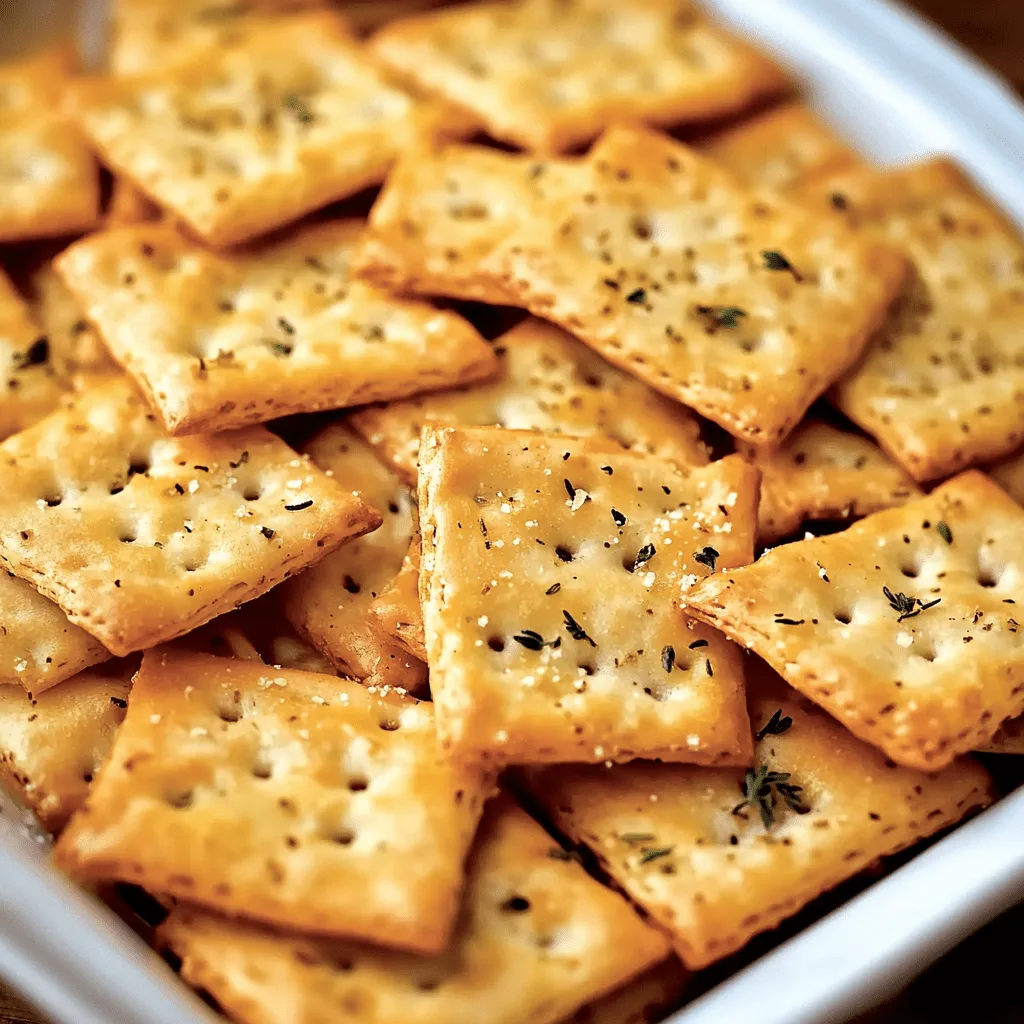 Easy and Addictive Seasoned Crackers Recipe - The Tasty Fork