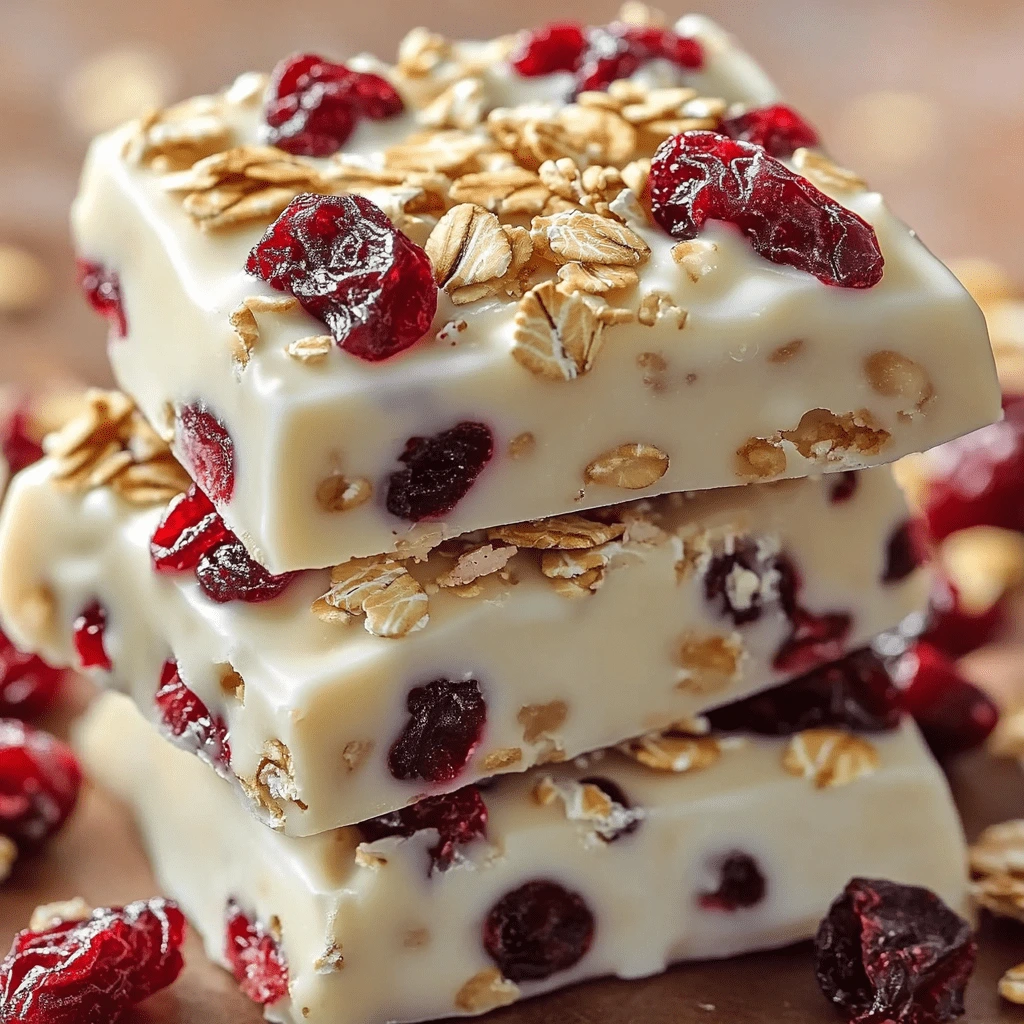 No Bake White Chocolate Cranberry Clusters You Can Make in Minutes ...