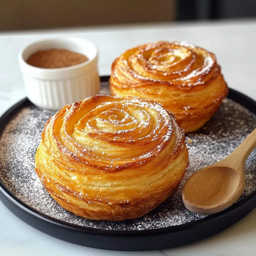 Flaky Cruffin Recipe with Cinnamon Sugar Perfection: A Simple, Yet ...