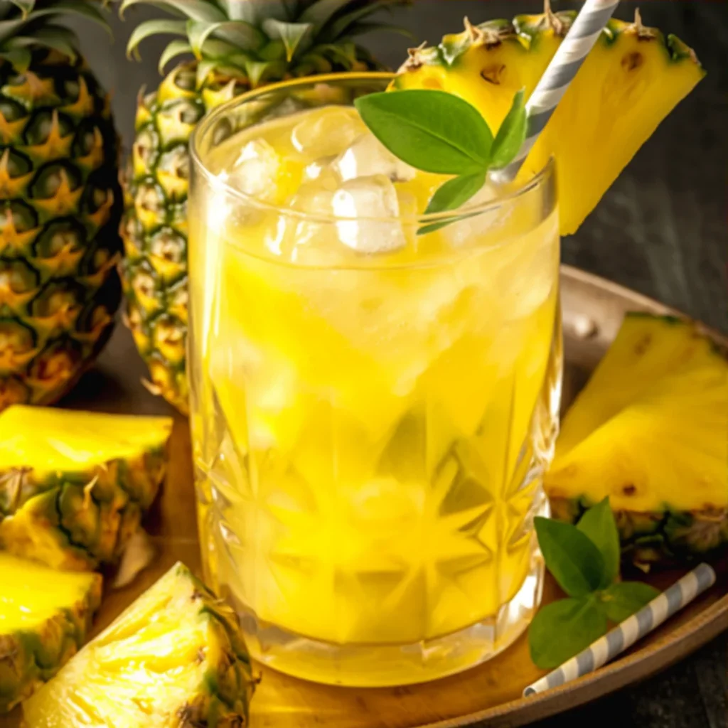Pineapple Lemonade Punch Recipe for Refreshing Healthy Drinks