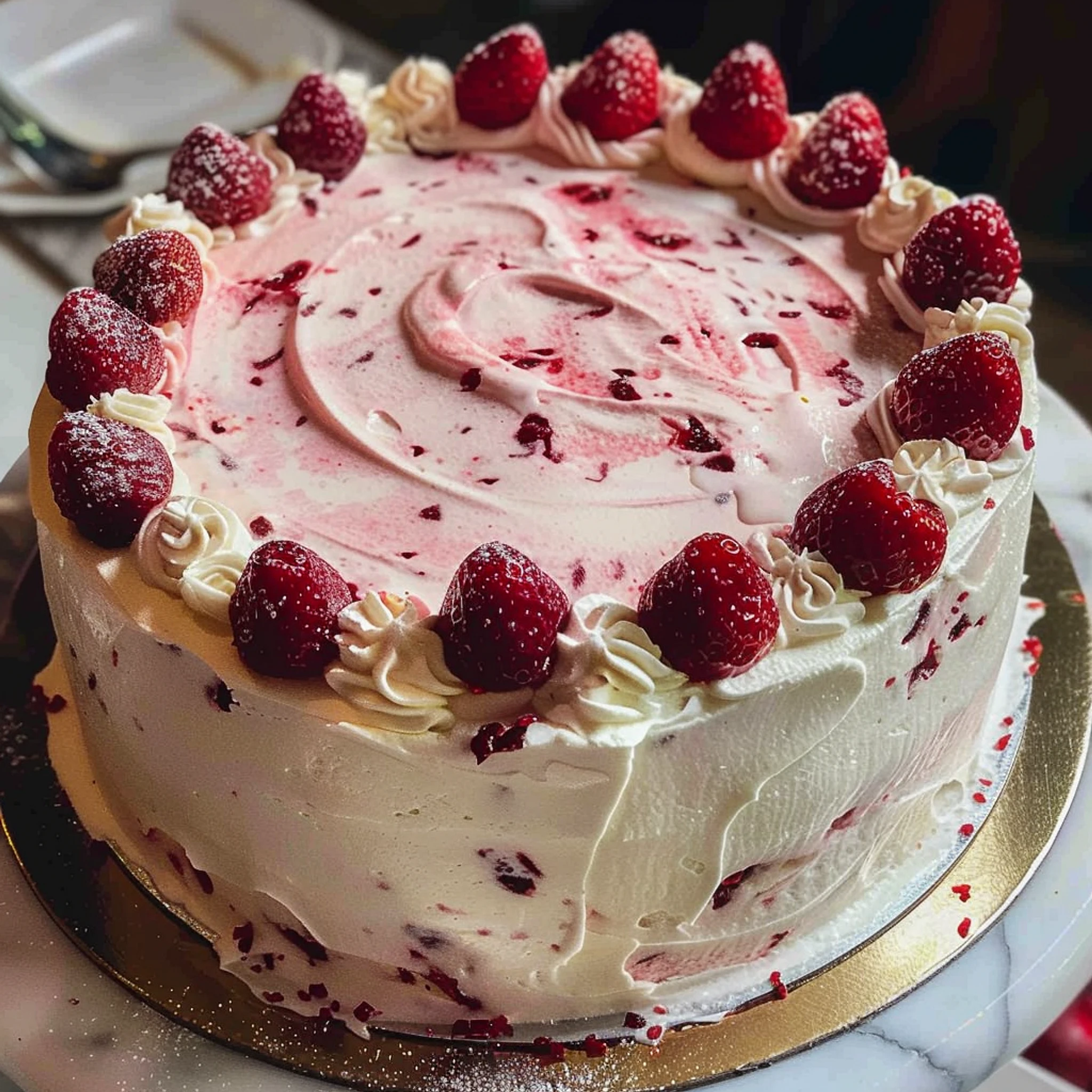 Healthy Strawberry Cheesecake Pound Cake Recipe for Indulgence
