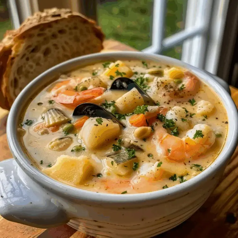 Seafood Chowder Creamy Comfort with Shrimp Fish and Corn - The Tasty Fork