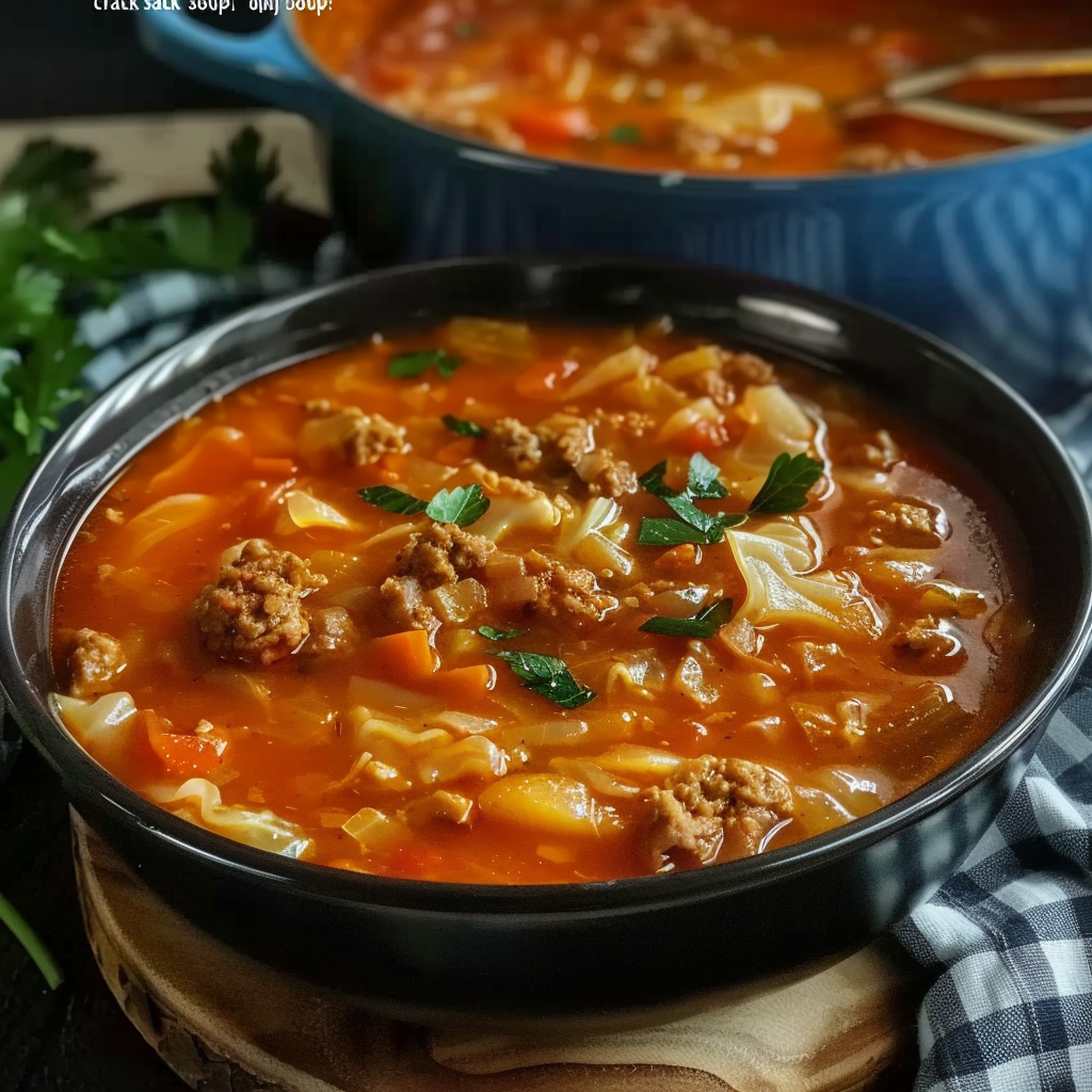 Golumpki Soup the easiest way to enjoy stuffed cabbage flavor - The ...