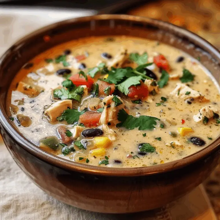 Hearty Creamy Chicken Poblano Black Bean Soup with Corn and Lime - The ...