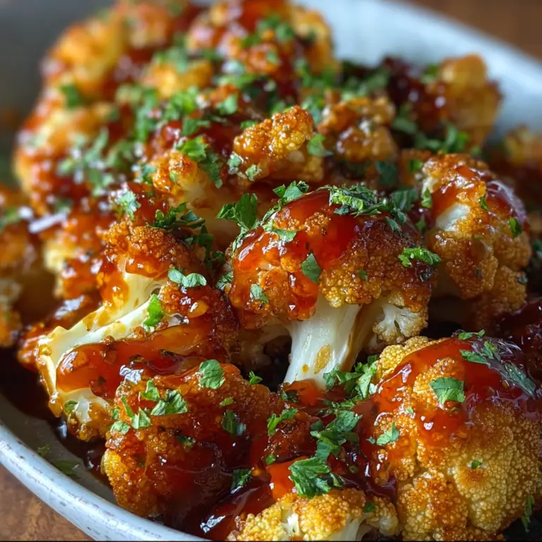 Maple Sriracha Roasted Cauliflower: Sweet and Spicy Cauliflower Recipe ...