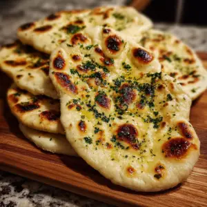 Soft Chewy Garlic Naan The Easy Skillet Method for Restaurant Style ...