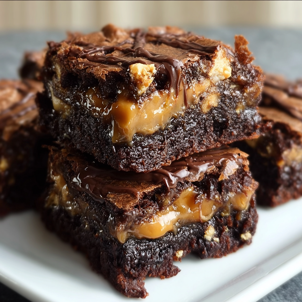 How to Make Outrageous Snickers Brownies – A Candy Bar Lover’s Dream ...
