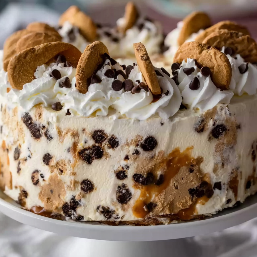 The Ultimate No-Bake Cookie Dough Ice Cream Cake - The Tasty Fork