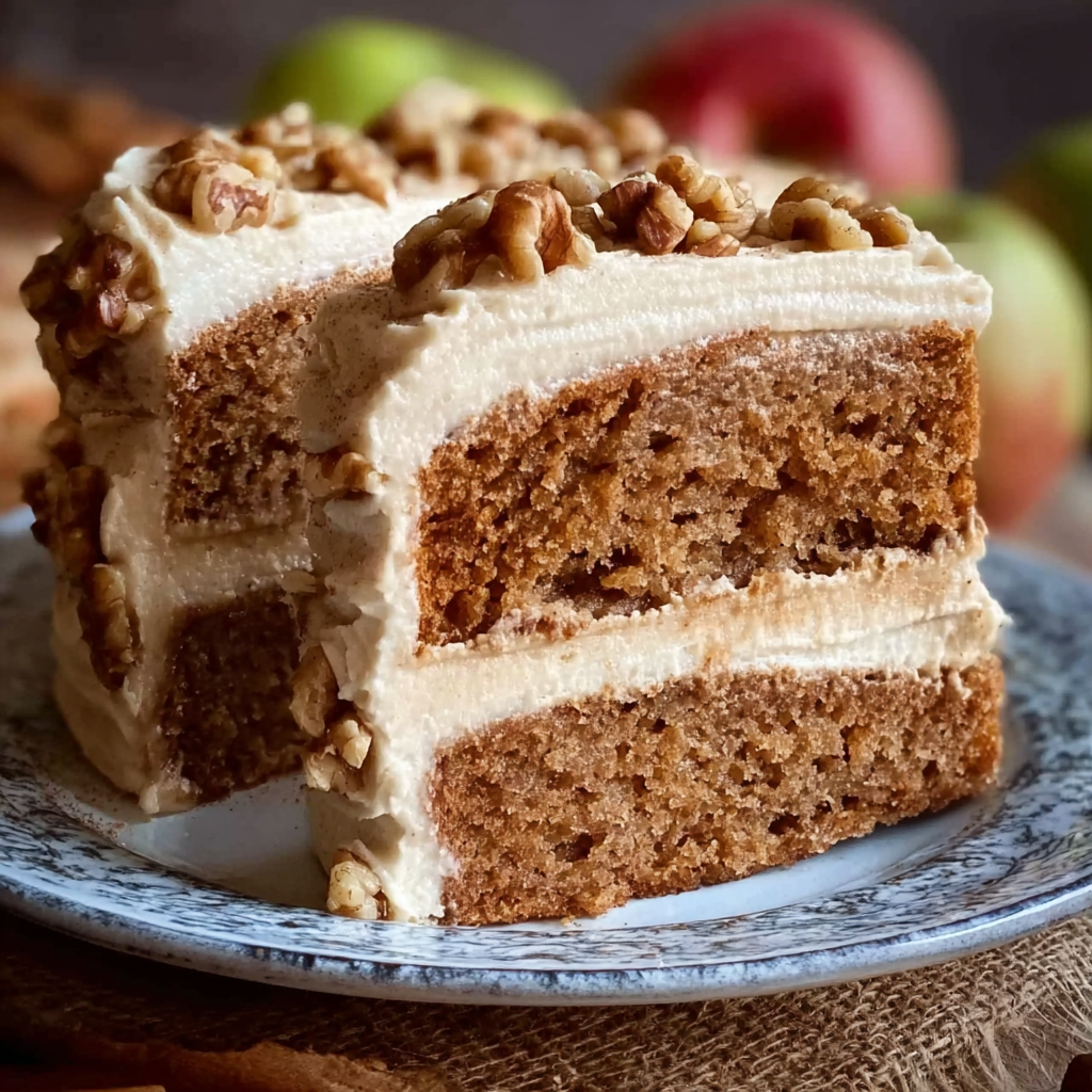 Cozy Fall Dessert: Applesauce Cake with Cinnamon Frosting - The Tasty Fork