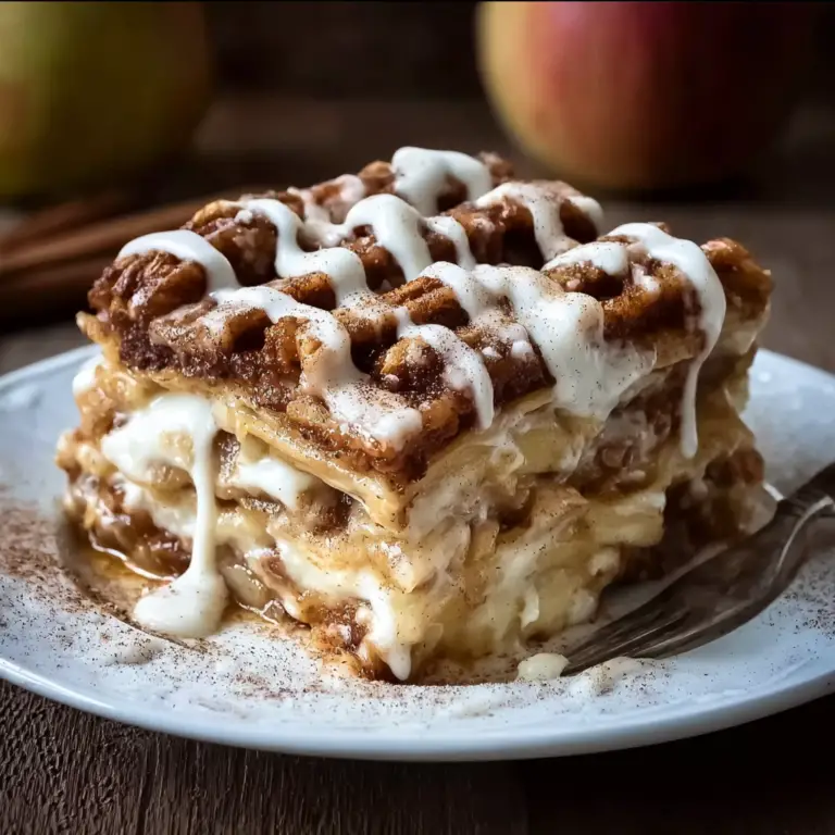 How to Make Cinnamon Roll Apple Lasagna – The Ultimate Fall Dessert ...