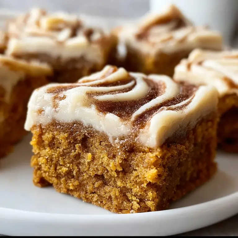 Pumpkin Bars with Brown Sugar Frosting – A Fall Favorite - The Tasty Fork