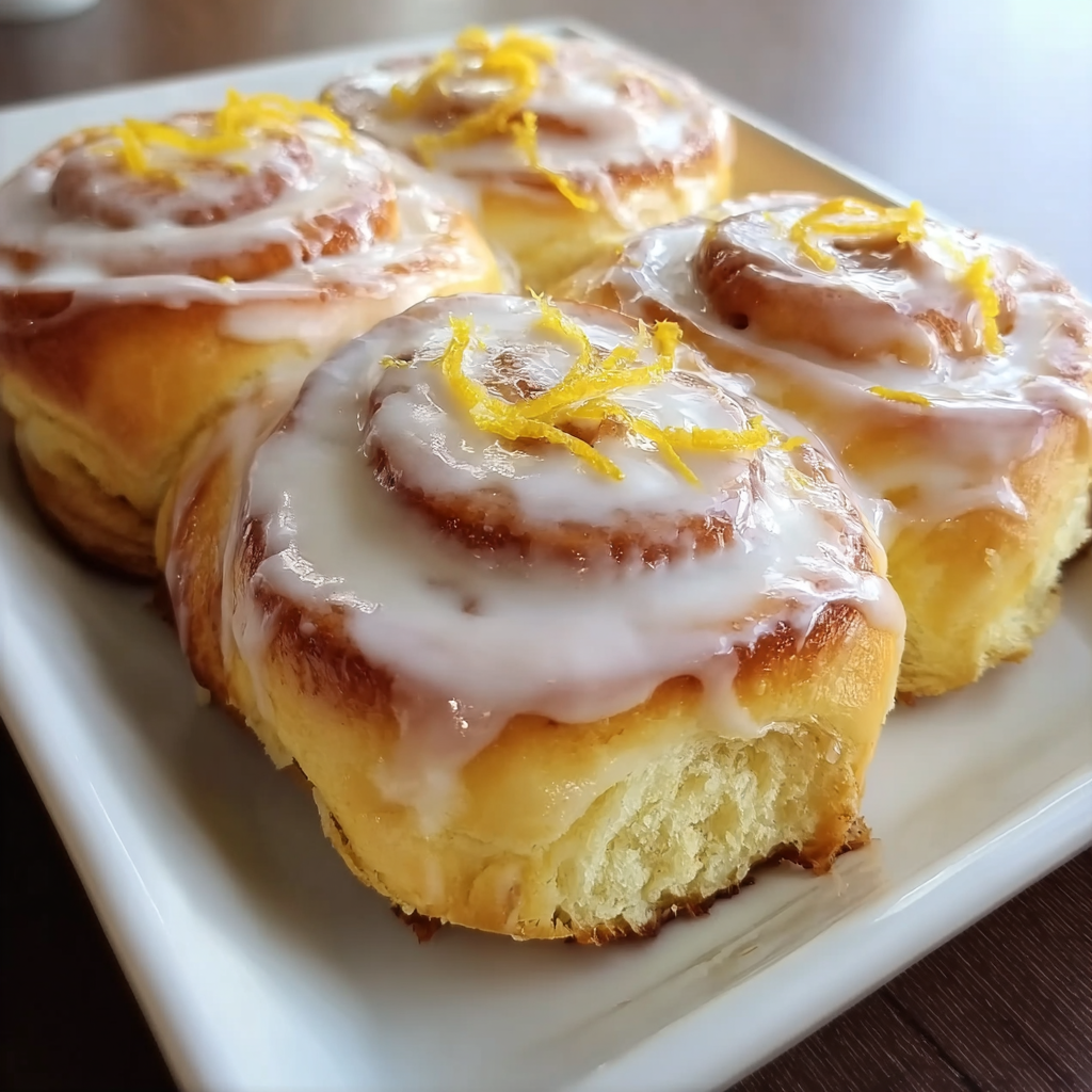 Lemon Sweet Rolls – A Bright & Fluffy Twist on a Brunch Favorite - The ...
