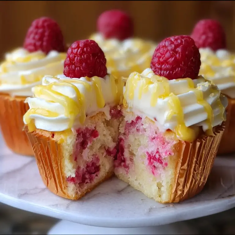 Raspberry Lemon Heaven Cupcakes – A Light & Luscious Dessert - The ...