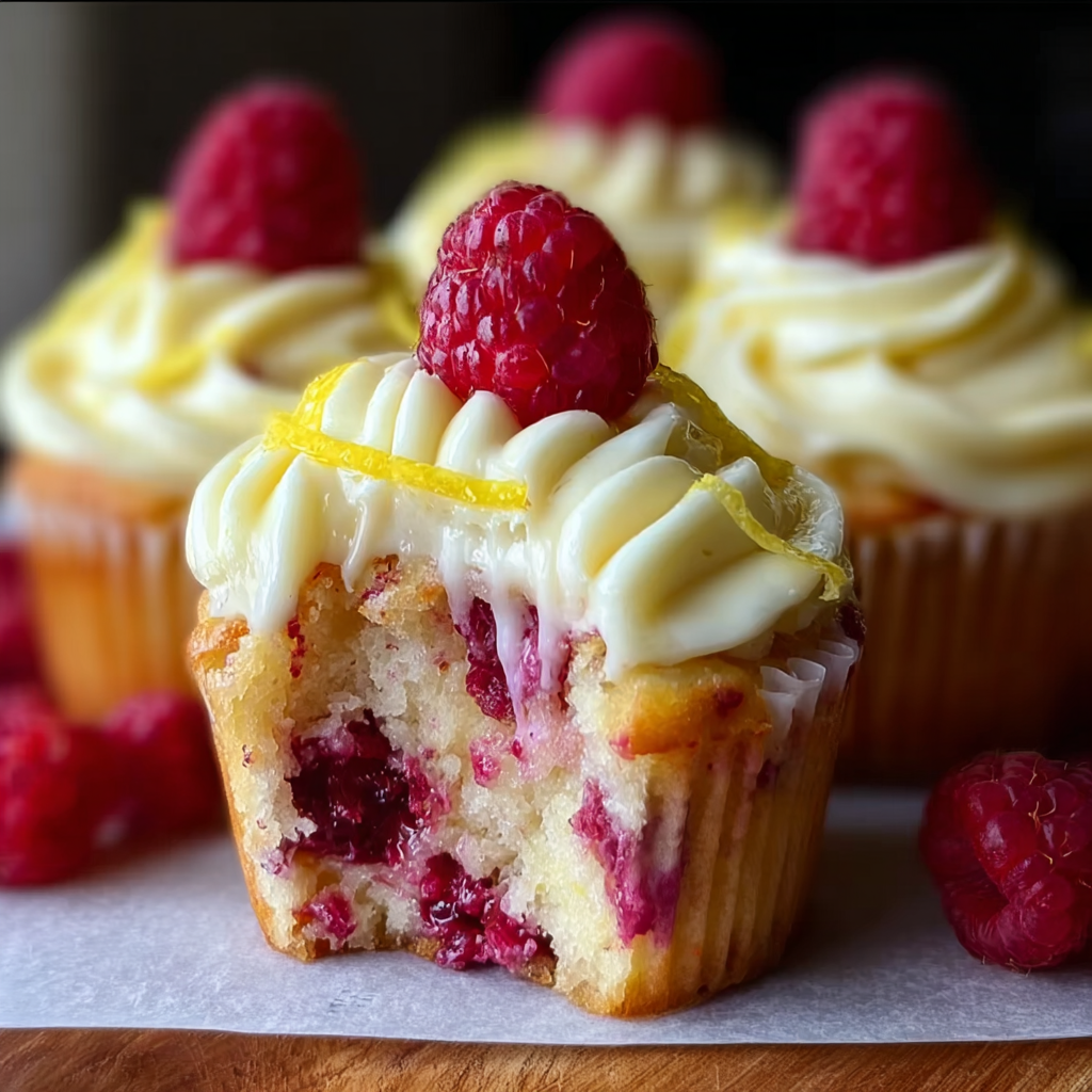 Raspberry Lemon Heaven Cupcakes – A Light & Luscious Dessert - The ...