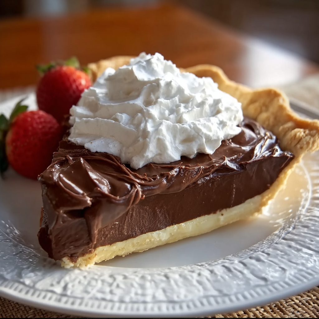 Old Fashioned Chocolate Pie – A Rich & Creamy Southern Classic - The ...
