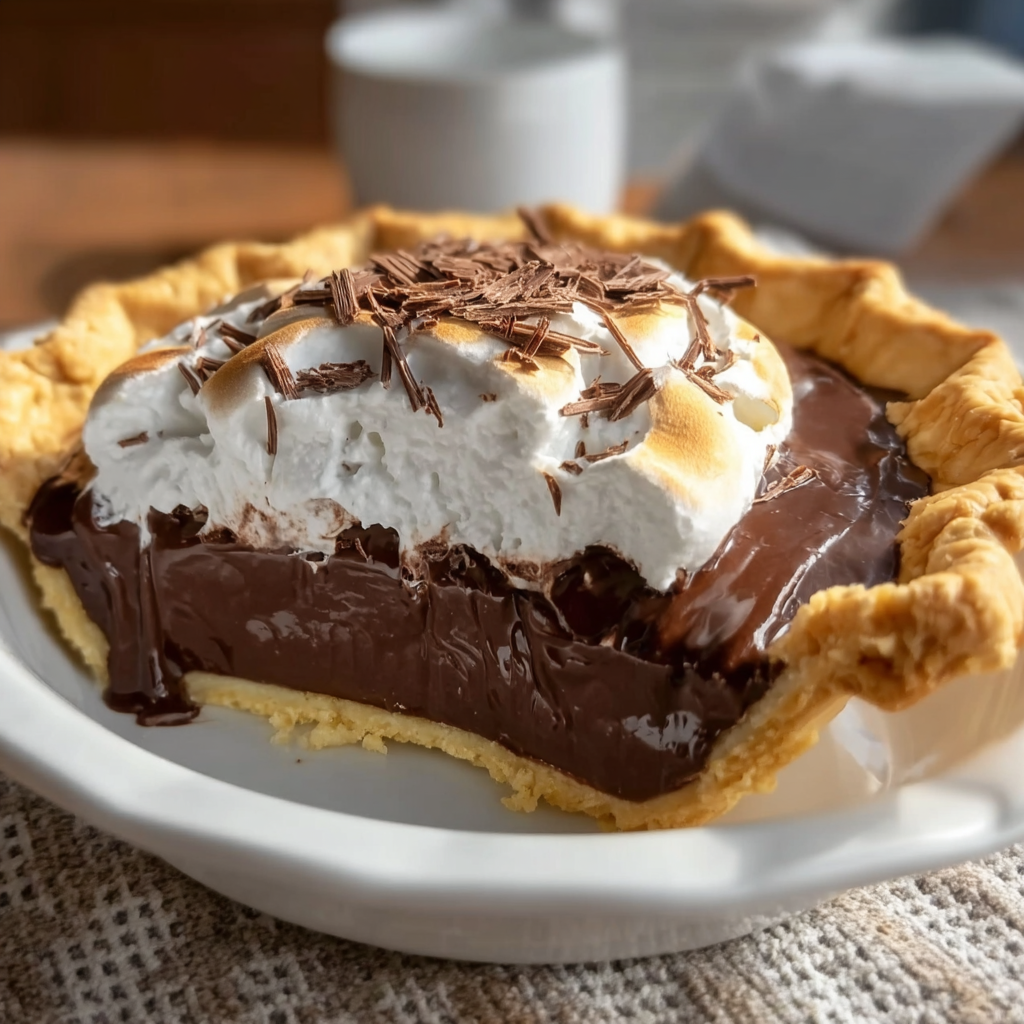 Old Fashioned Chocolate Pie – A Rich & Creamy Southern Classic - The ...