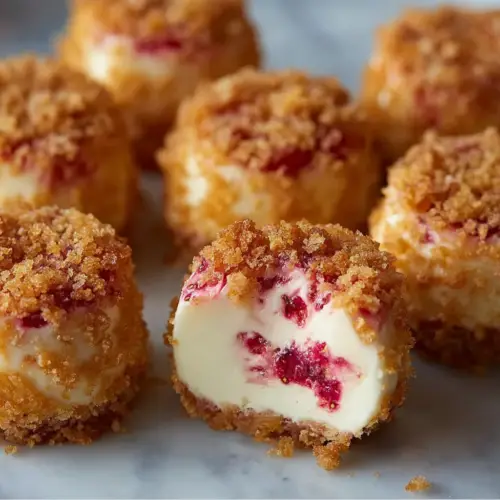 Strawberry Crunch Cheesecake Bites – Easy No Bake Strawberry Dessert ...